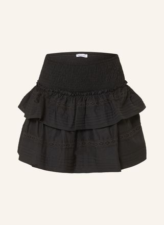 Mrs & Hugs Mrs & Hugs Rock Mit Spitze Und R&uuml;schen schwarz