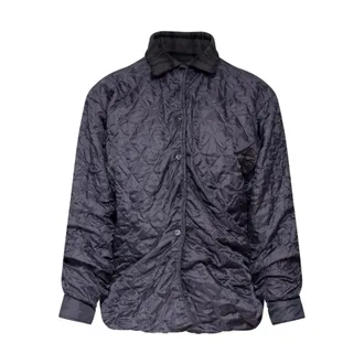 Maison Margiela Femme, Vestes, Bleu, Taille: 36 FR Veste Chemise Matelass&eacute;e