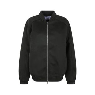 Frankie Shop Elinor Oversized Bomberjacke - - Jackets - Damen - Schwarzk - XS