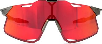 100% Eyewear hypercraft geometric-frame sunglasses - Schwarz