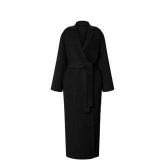 Alberta Ferretti Damen, M&auml;ntel, Schwarzk, LGr&ouml;&szlig;e