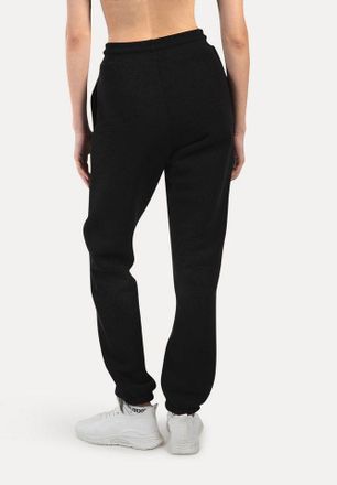 Smilodox Jogginghose Laurena, Regular Fit Sweathose mit Kordelzug am Bund, Metallabel angenehmes Material B&uuml;ndchen an Beinabschl&uuml;ssen Sport Alltag Fitness