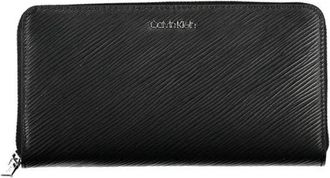 Calvin Klein Polyurethan-Geldb&ouml;rse mit mehreren F&auml;chern - - Accessories - Damen - Schwarzk - ONE SIZE