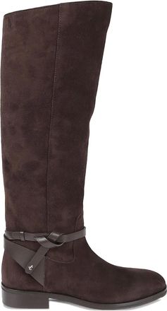 Jimmy Choo London bottines Lawton à bride arrière - Marron