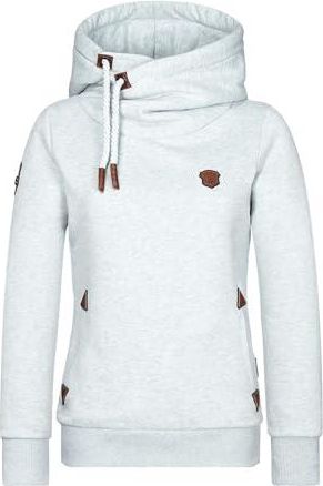 Naketano Darth Pull &agrave; capuche pour femme, Nasty Mint Melange, M