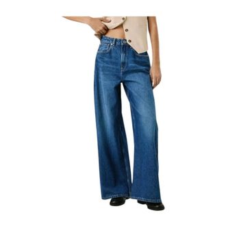 Pepe Jeans London Weite Denim Hose - - Jeans - Damen - Blau - W26 L32