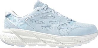 Hoka One One Hoka Low-Top Sneaker - Clifton L Suede Country Air / Bit Of Blue - Gr. US_7 - in Blau - für Damen