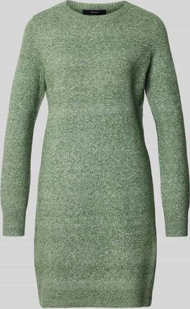 Vero Moda Tailliertes Strickkleid mit Rundhalsausschnitt Modell DOFFY