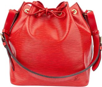 Louis Vuitton Crossbody Bags - Louis Vuitton Rouge Epi Leather Sac Noe Petit Shou - Gr. unisize - in Rot - für Damen