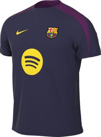 Nike Fc Barcelona Strike Nike Fußball-Kurzarmshirt Mit Dri-Fit-Technologie Für Herren, Imperial Purple/Imperial Purple/Vivid Purple/Midwest Gold, HJ7752-59
