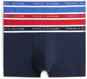 Tommy Hilfiger Lot de 3 boxers &agrave; logo en coton m&eacute;lang&eacute;
