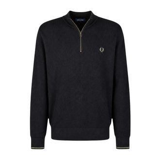 Fred Perry Zip-throughs - - Sweatshirts & Hoodies - Herren - Schwarzk - 2XL