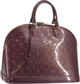 Louis Vuitton Pre-owned Alma GM Sac &agrave; main - Femme - Pre-owned - Violet - Taille: ONE Size