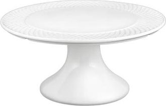 Wilmax England Wilmax - Plat &agrave; g&acirc;teau avec pied en porcelaine - Plat &agrave; g&acirc;teau pour d&eacute;corer, g&acirc;teaux - Support &agrave; g&acirc;teau - blanc - Assiette &agrave; g&acirc;teau - Support &agrave; g&acirc;teau