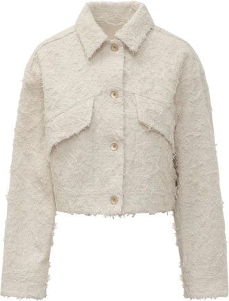 Brunello Cucinelli Femme, Vestes, Beige, Taille: 38 FR Veste Courte