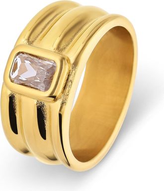 Lucardi Ring Klassisch Chic