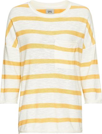 Camel Active Damen Rundhals Pullover aus Baumwolle Orange, Womenswear-XXL