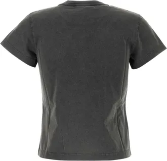 Alexander Wang Washedcedar Exterior: Cotton T-Shirt T-shirts And Polos