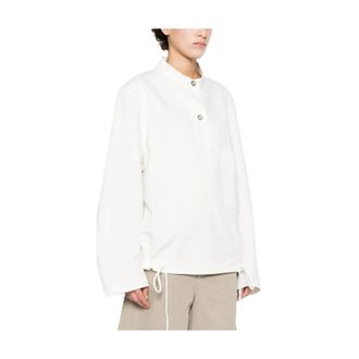 STUDIO NICHOLSON Baye Shirt - - Blouses & Shirts - Damen - Wei&szlig; - 2XS