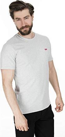 Levi's The Original Tee T-Shirt Homme, Patch Med Heather Embroidery, XS
