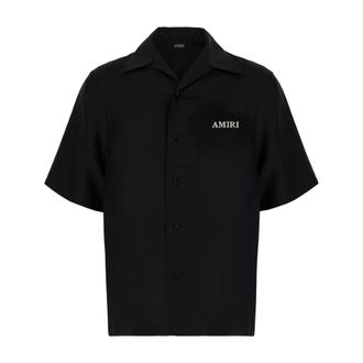 Amiri Homme, Chemises, Noir, Taille: 2XL Chemises Manches Courtes