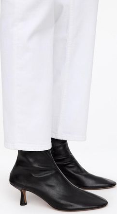 Arket Sock Boot Aus Leder -Schwarz