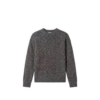 Calvin Klein Pull en maille &agrave; logo en coton