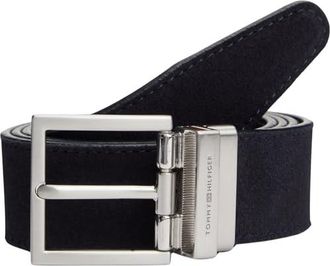 Tommy Hilfiger Hudson Rev 3.5 Am0Am13945 Ceinture r&eacute;versible, Black (Black), 80 Homme