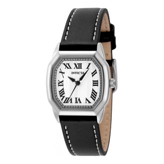 Invicta Femme, Accessoires, Noir, Taille: ONE Size Montre Ronde Wildflower