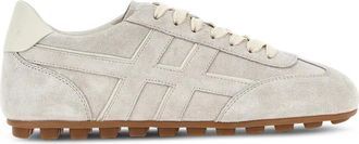 Hogan Femme, Chaussures, Gris, Taille: 38 1/2 EU H693 Allacciato H