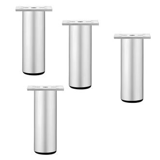 Generic 5-40CM Lange M&ouml;belf&uuml;&szlig;e Aus Aluminiumlegierung/Verstellbare Schrankf&uuml;&szlig;e Aus Metall, Inklusive Schrauben, F&uuml;r Sofas, Betten, K&uuml;che, Tische Und St&uuml;hle(Si