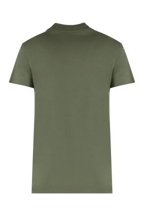 Pinko Womens T-Shirt Cotton Crew-Neck Shamrock Green T-Shirts & Jerseys