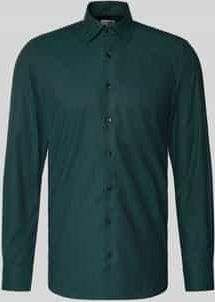 Olymp Level 5 Slim Fit Business-Hemd mit Kentkragen