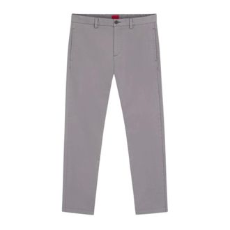 HUGO BOSS Homme, Pantalons, Gris, Taille: W32 David251D Chinos