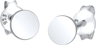 Elli Ohrringe Damen Ohrstecker Kreis Basic Geo Trend in 925 Sterling Silber