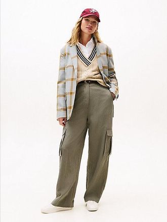 Tommy Hilfiger Pantalon utilitaire ample à jambe droite