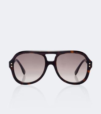 Fendi Lunettes de soleil aviateur Five Sisters