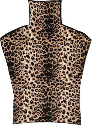 Circus Hotel Animal Print Viscose Blouse - Multicolor