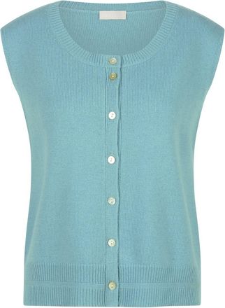 Peter Hahn Strickweste Peter Hahn t&uuml;rkis