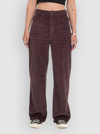 Volcom Weellow II Cordhose raisin