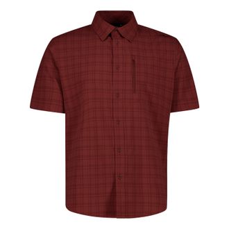 F.lli Campagnolo Kurz&auml;rmelges Hemd mit Dry-Funktion f&uuml;r Herren, zr Rust-Dark Rust,48