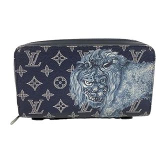 Louis Vuitton Portefeuille long Zippy XL Pre-owned - Homme - Pre-owned - Bleu - Taille: ONE Size
