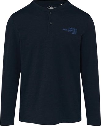 s.Oliver Henley-Langarmshirt