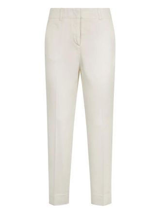 PESERICO pantalon &agrave; taille ceintur&eacute;e - Tons neutres