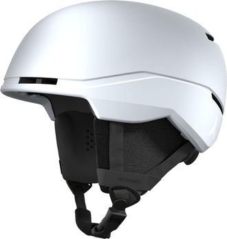 Atomic Four AMID Lite Skihelm - Hellgrau - Größe 55-59 - Snowboard- & Ski-Helm mit 360° Fit-System & Belüftungssystem - Herren- & Damen-Skihelm mit AMID-Tech