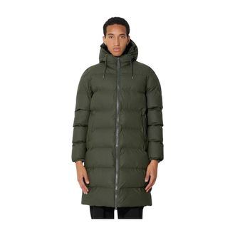 Rains Veste 15130 - Homme - Manteaux - Vert - Taille: XS