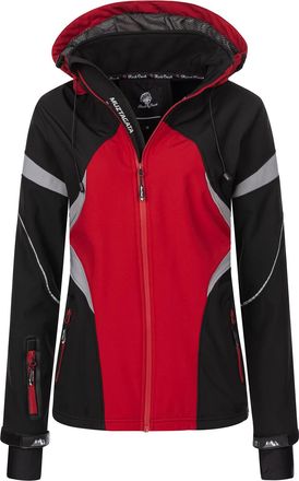 Rock Creek Damen Softshell Jacke Windbreaker Regenjacke &Uuml;bergangsjacke Softshelljacke Damenjacke Regenmantel Outdoorjacke D-467 Rot XXL