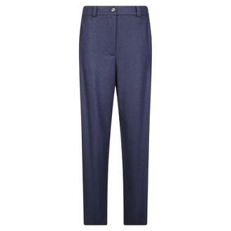Pinko Zagarese Pantalone Flanella - - Trousers - Damen - Blau - M