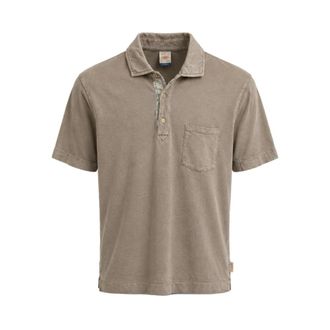 Bob Kurzarm Poloshirt - - Tops - Herren - Beige - XL