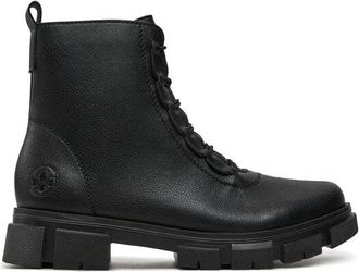Rieker Schnürschuhe Y7150-00 Schwarz